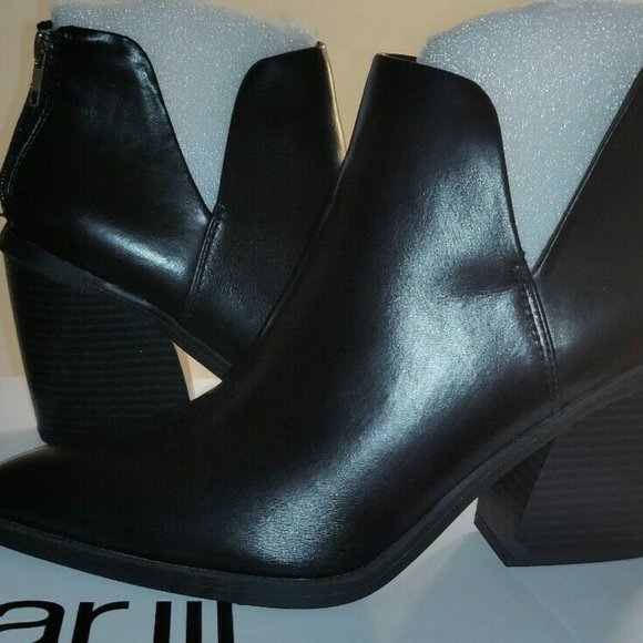 Bar III | Shoes | Bar Iii Vina Blockheel Booties 95 M | Poshmark